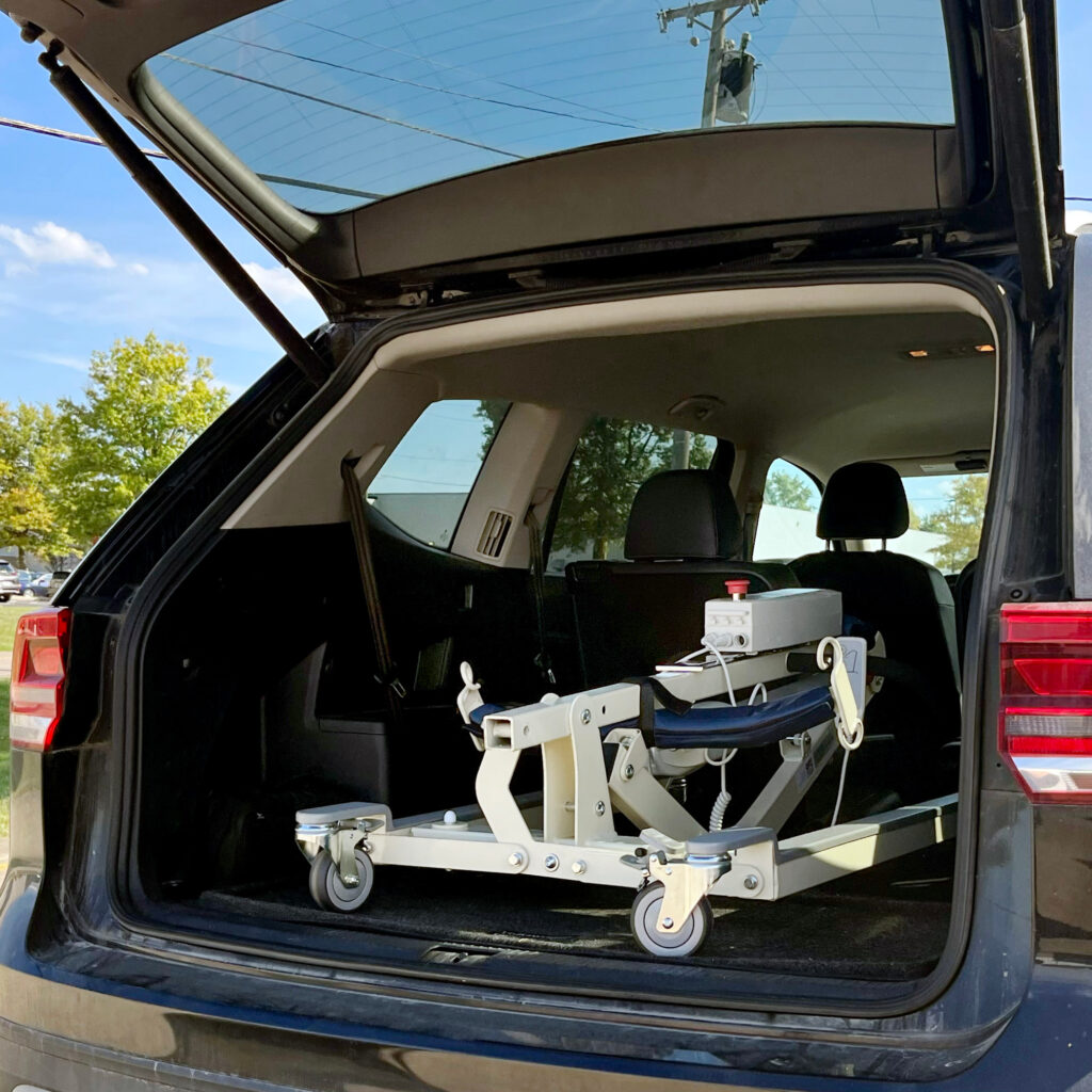 AireMed Electric Patient Lift – Foldable Lift With Low Base - AireMed