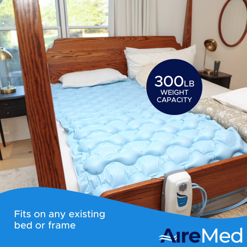AireMed Alternating Air Pressure Mattress Pad With Ultra Quiet Electric ...