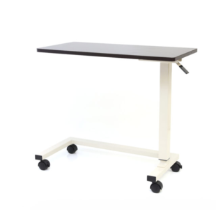 Adjustable XL Overbed Bedside Table With Wheels - AireMed
