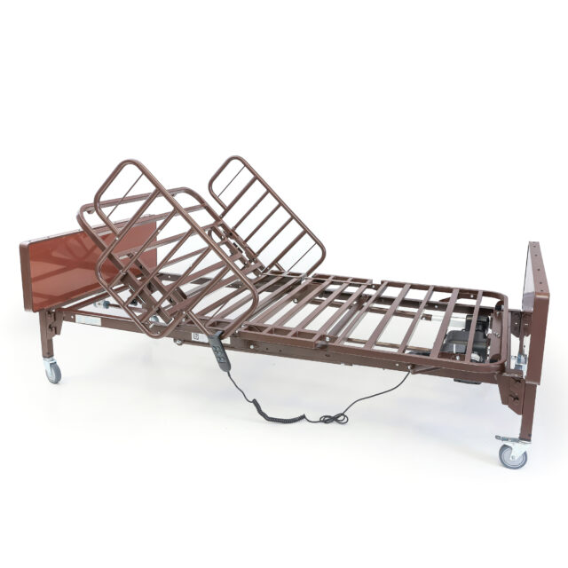 AireMed Lightweight Bariatric Full Electric Hospital Bed - Extra Wide ...