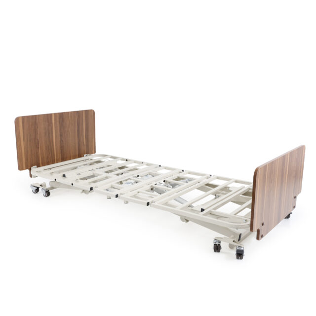 AireMed Ultra Low Full Electric Hi Low Hospital Bed For Home Use Or ...