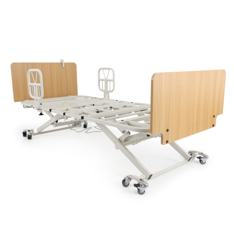 AireMed Ultra Low Full Electric Hi Low Hospital Bed For Home Use Or ...