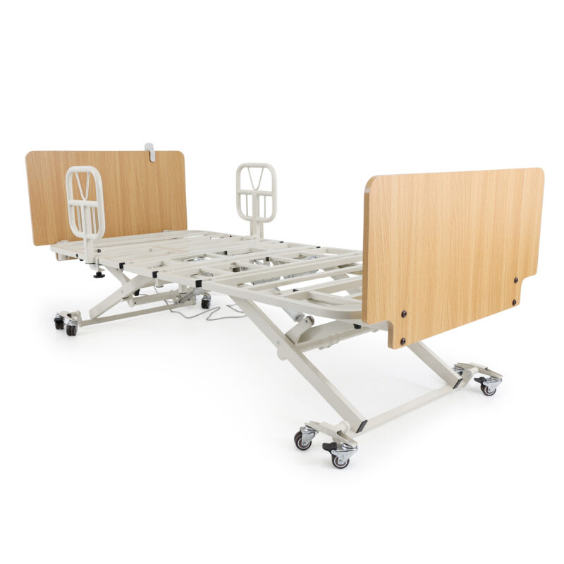 AireMed Ultra Low Full Electric Hi Low Hospital Bed For Home Use Or ...