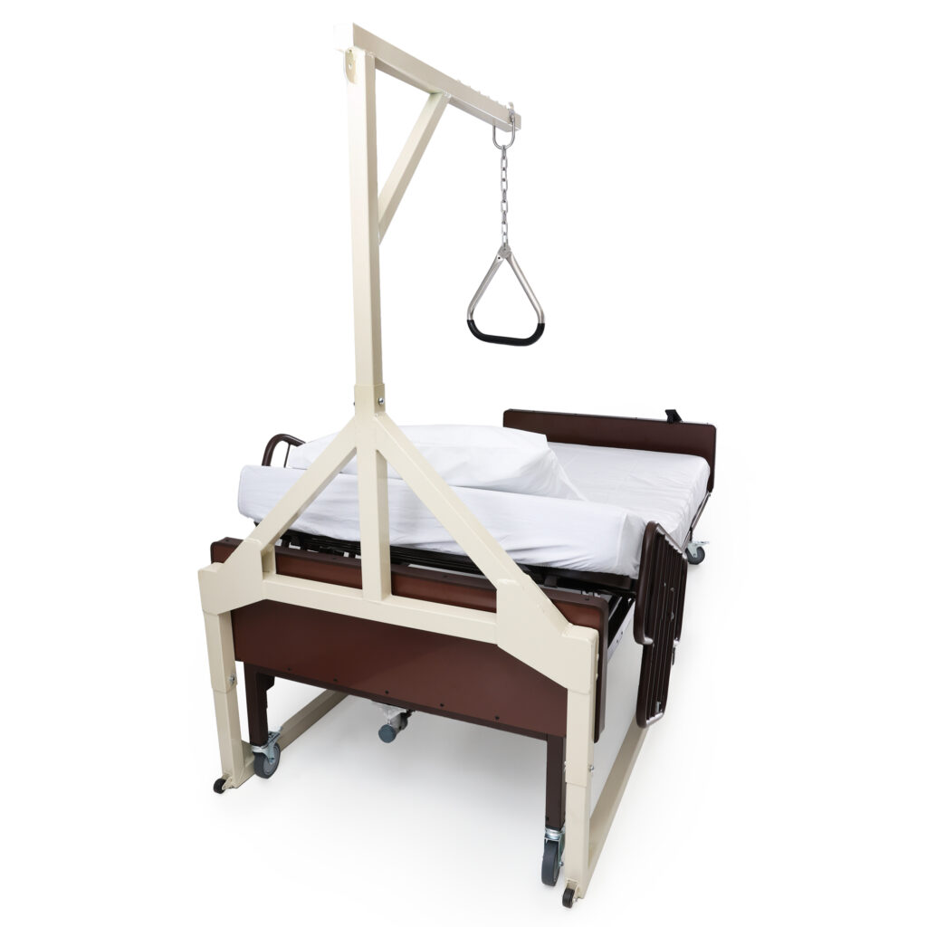 Bariatric Trapeze Bar and Floor Stand for Bed Mobility, 450lb Weight ...