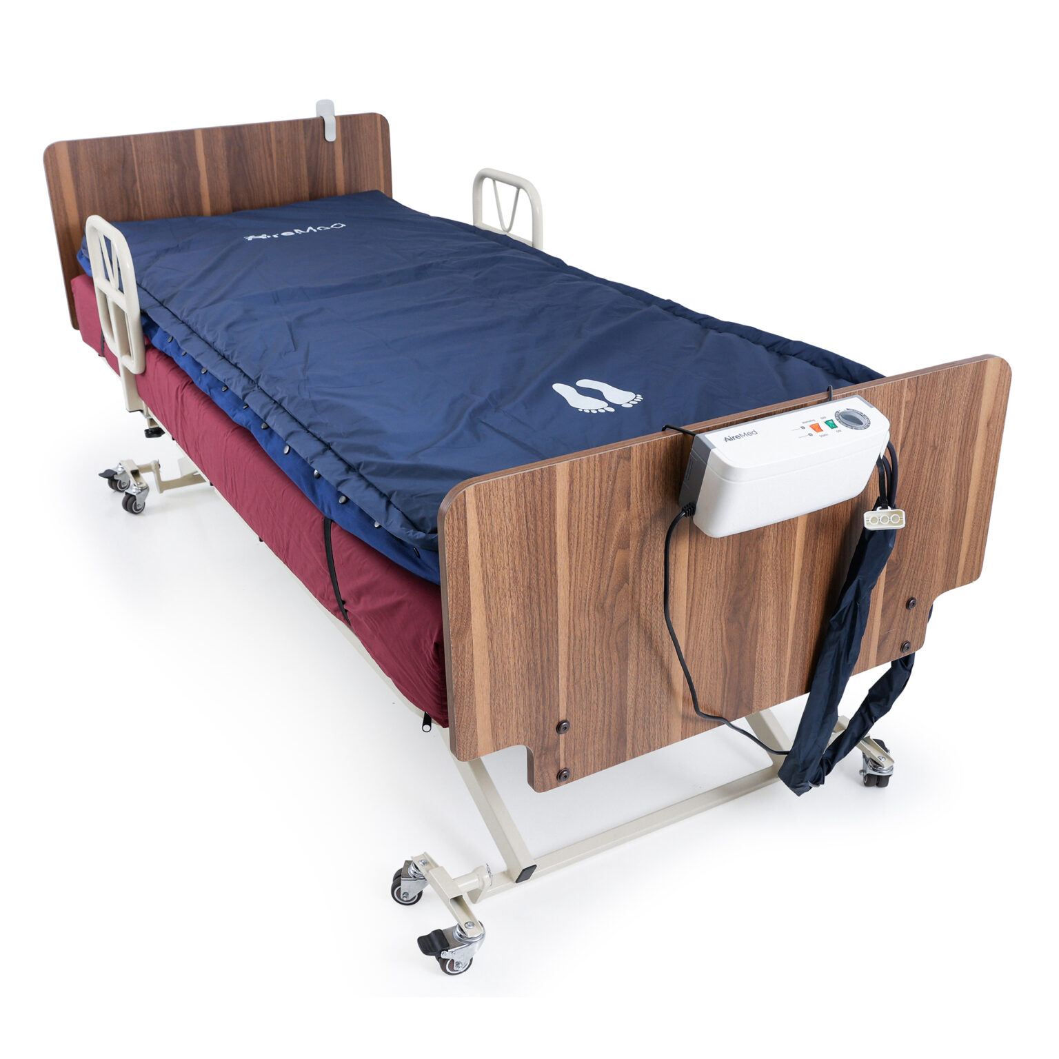 AireMed 5” Low Air Loss & Alternating Pressure Mattress Overlay System ...